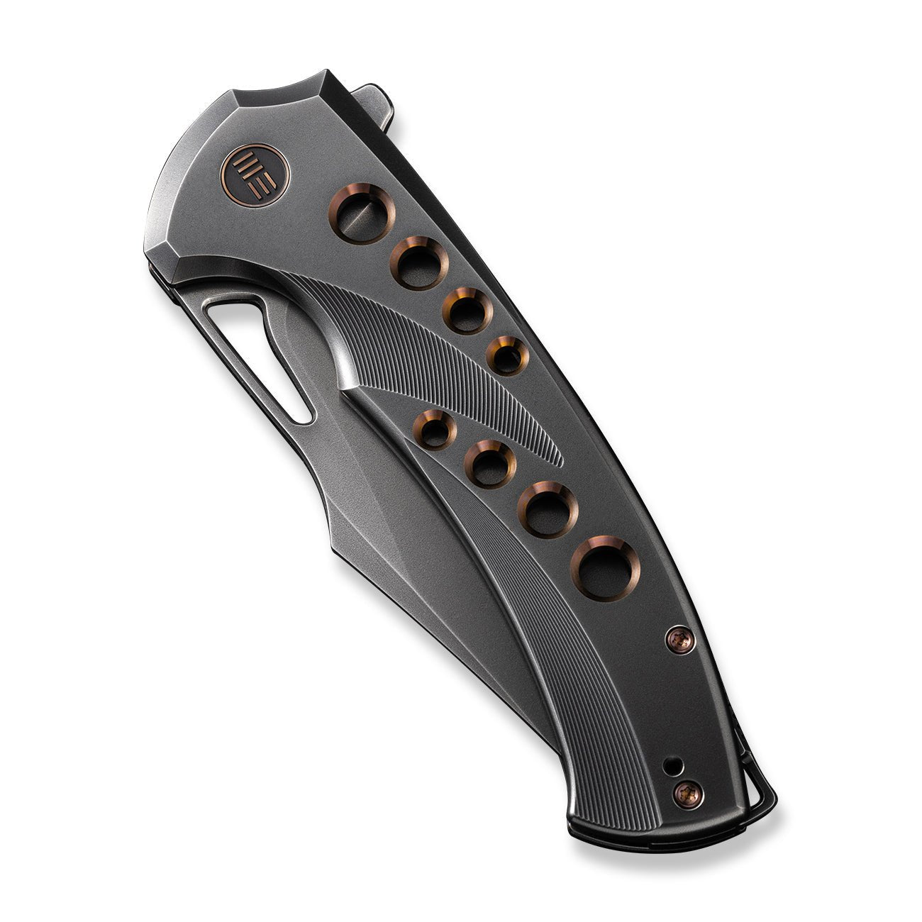 WEKNIFE Swiftfin Flipper & Thumb Hole Knife Titanium Handle 20CV – We Knife