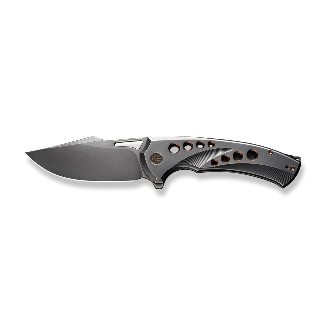 WEKNIFE Swiftfin Flipper & Thumb Hole Knife Titanium Handle 20CV – We Knife