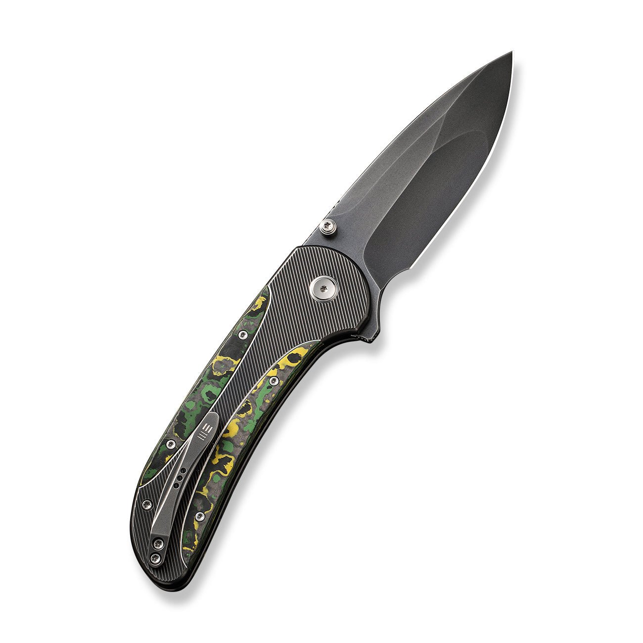 WEKNIFE Zizzit Flipper & Thumb Stud & Button Lock Knife Titanium & Fat ...