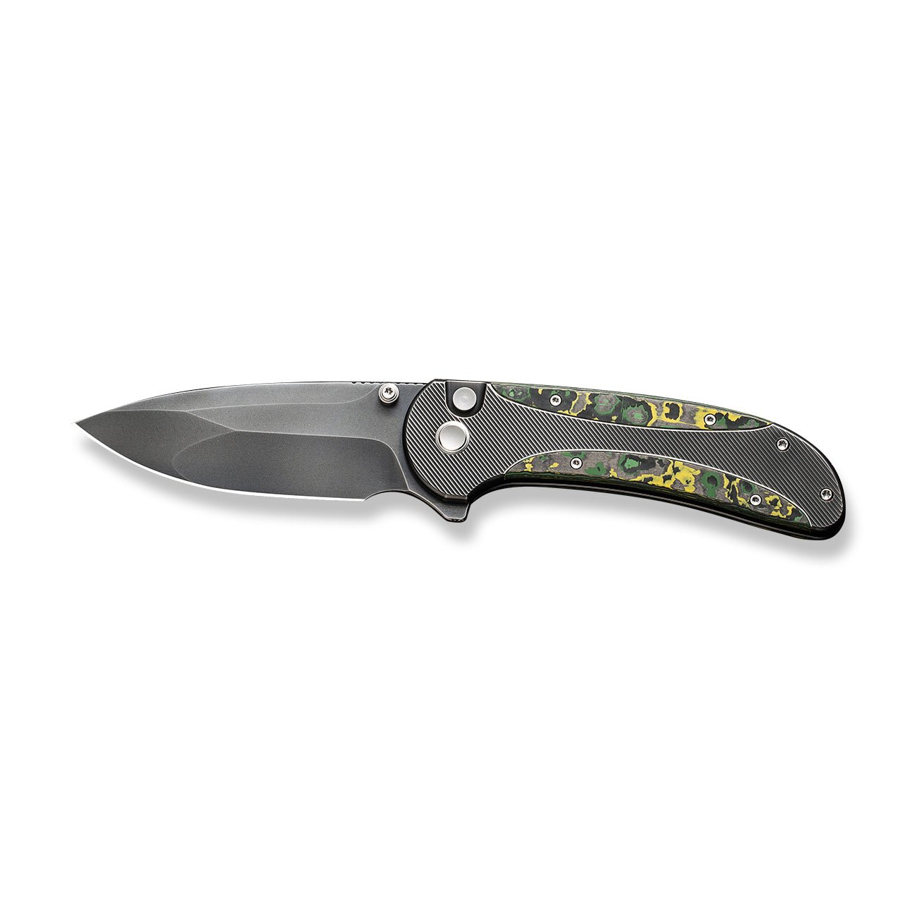 WEKNIFE Zizzit Flipper & Thumb Stud & Button Lock Knife Titanium & Fat ...