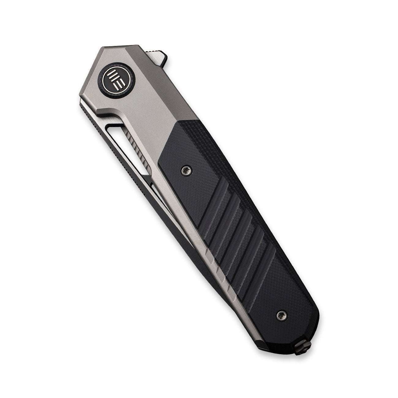 WEKNIFE Arsenal Flipper Knife Titanium Handle With G10 Integral Spacer ...