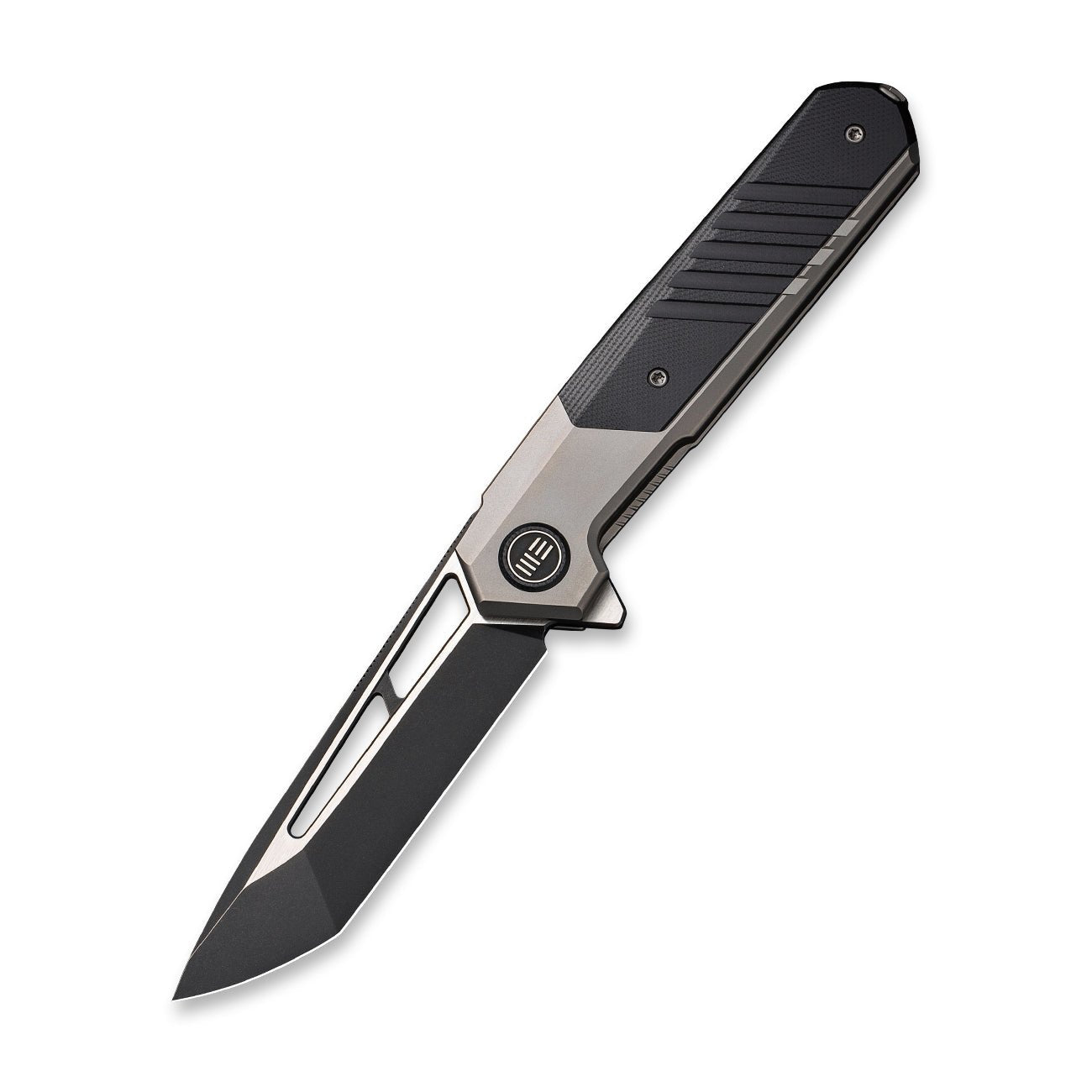 WEKNIFE Arsenal Flipper Knife Titanium Handle With G10 Integral Spacer ...
