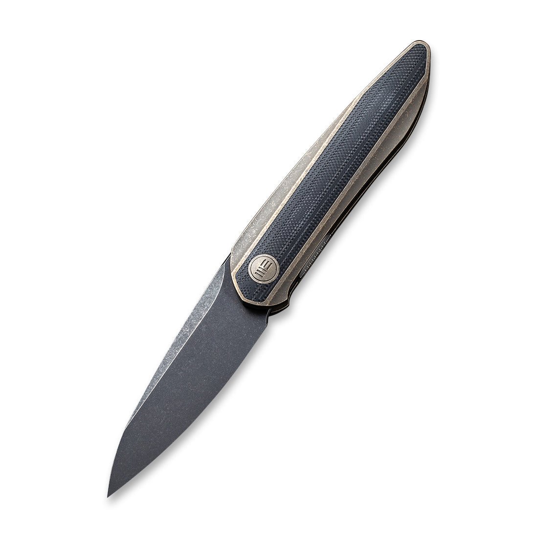 WEKNIFE Black Void Opus Front Flipper Knife Titanium Handle With G10 ...