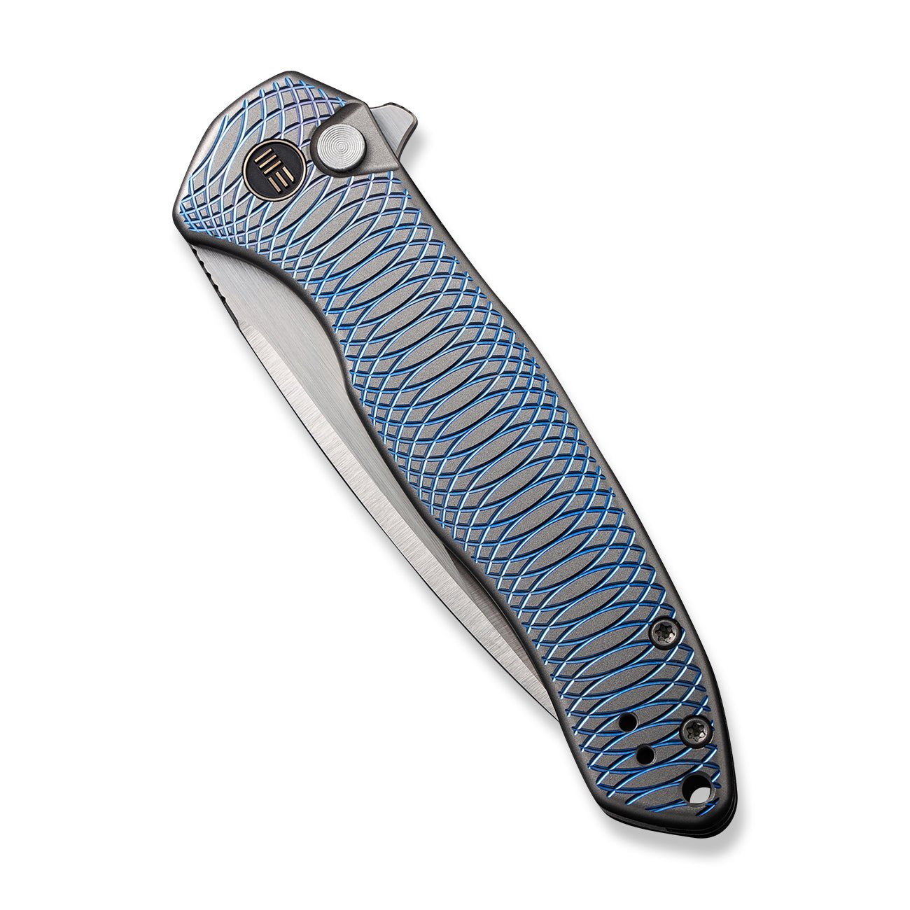 WEKNIFE Button Lock Kitefin Flipper Knife Titanium Handle CPM 20CV – We ...