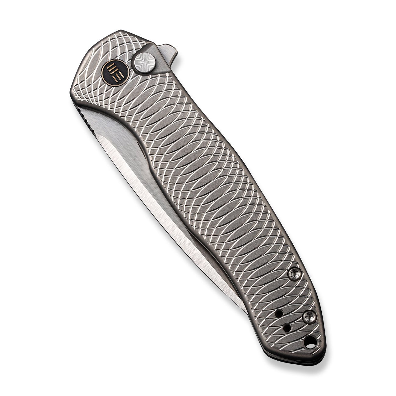 WEKNIFE Button Lock Kitefin Flipper Knife Titanium Handle CPM 20CV – We ...