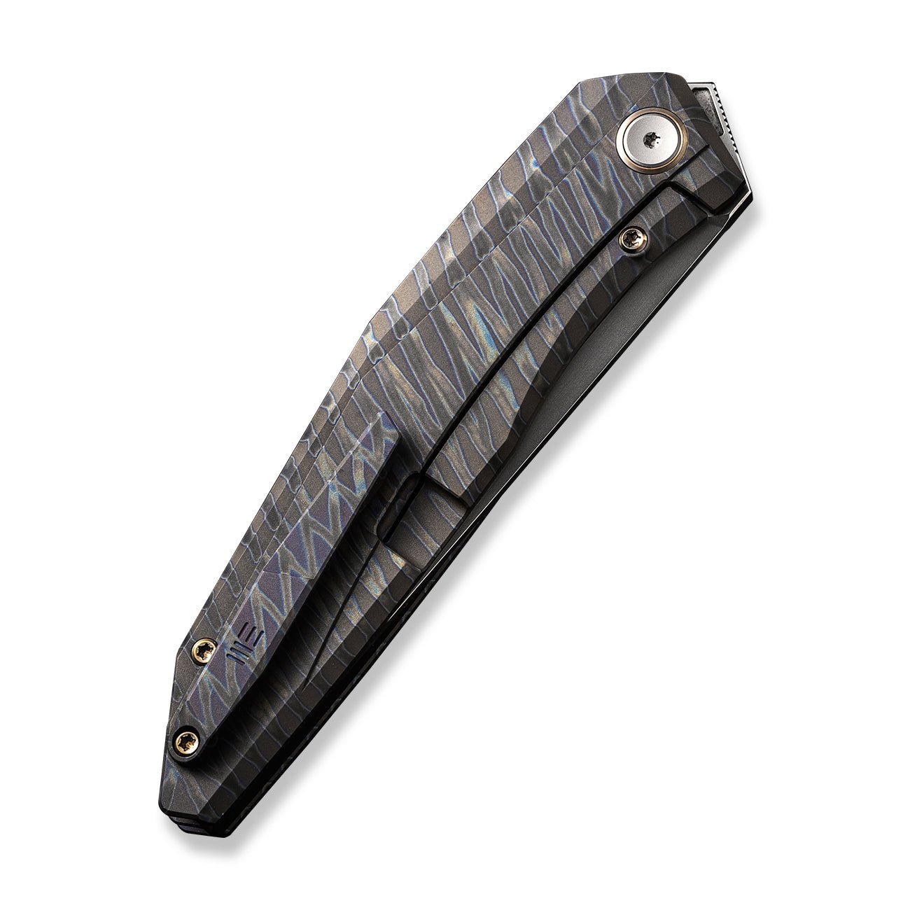 WEKNIFE Cybernetic Top Flipper Knife Titanium Handle CPM 20CV – We Knife
