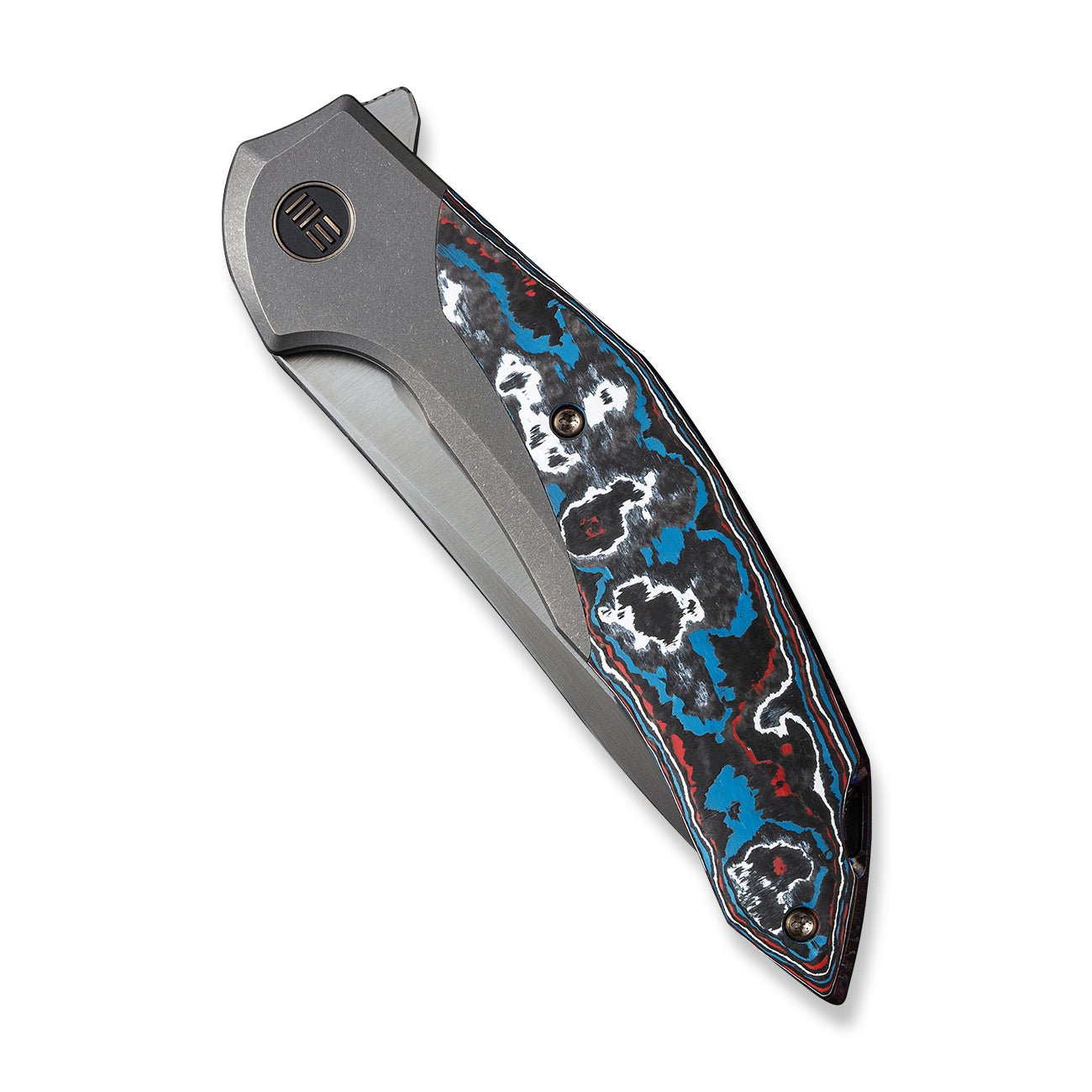 WEKNIFE Merata Flipper Knife Titanium & Carbon Fiber Handle CPM 20CV ...