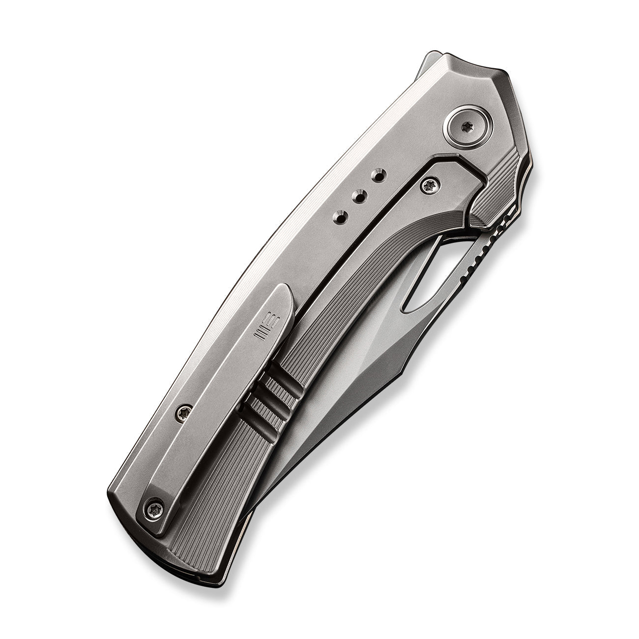 WEKNIFE Nefaris Button Lock Knife Titanium Handle CPM 20CV – We Knife