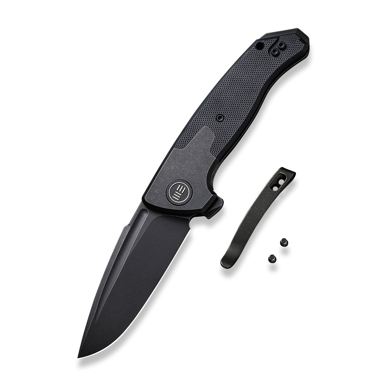 WEKNIFE Press Check Flipper Knife Titanium & G10 Handle (3.15" CPM 20C ...