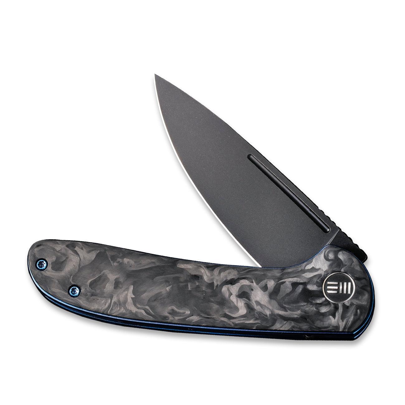 WEKNIFE Saakshi Flipper Knife Carbon Fiber Handle (3.30" CPM 20CV Blad ...