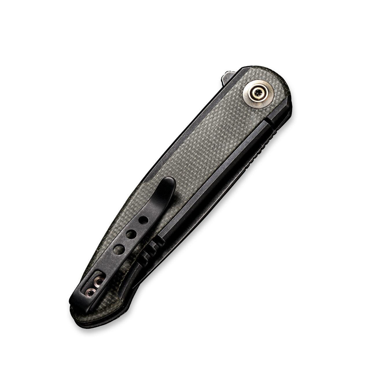 WEKNIFE Smooth Sentinel Flipper Knife Titanium Handle With Micarta ...