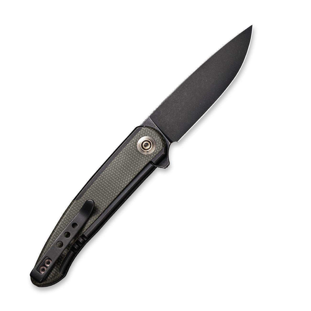 WEKNIFE Smooth Sentinel Flipper Knife Titanium Handle With Micarta ...