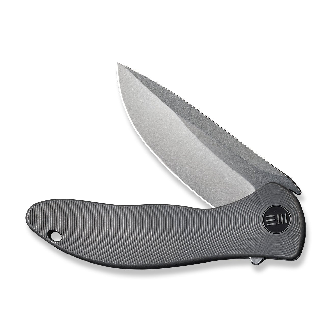 WEKNIFE Synergy2v2 Flipper Knife Titanium Handle (3.49" CPM 20CV Blade ...