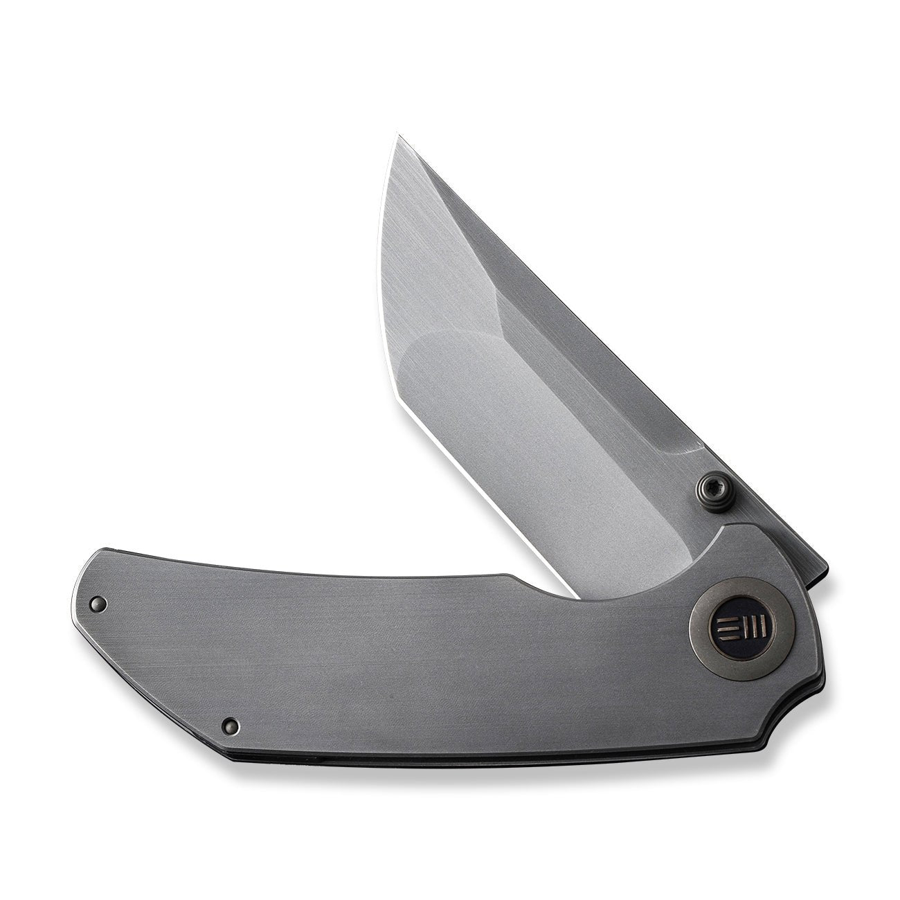 WEKNIFE Thug XL Thumb Stud Knife Titanium Handle (3.35" CPM 20CV Blade ...