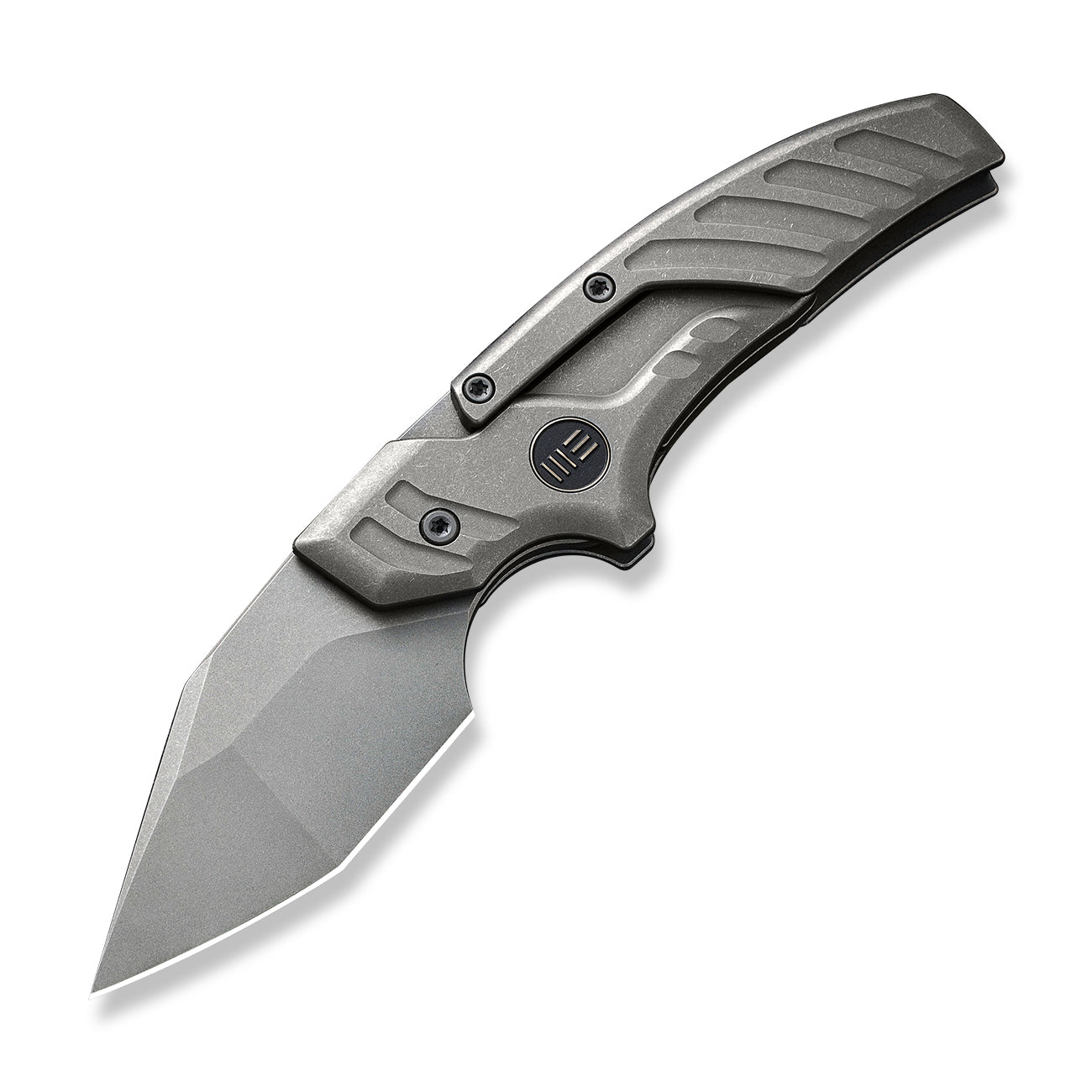 WEKNIFE Typhoeus Adjustable Fixed Blade Knife Titanium Handle (2.27" C ...