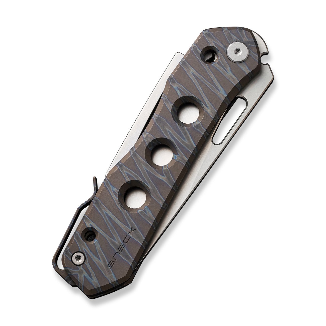 WEKNIFE Vision R Manual Thumb Knife Titanium Handle CPM 20CV – We Knife