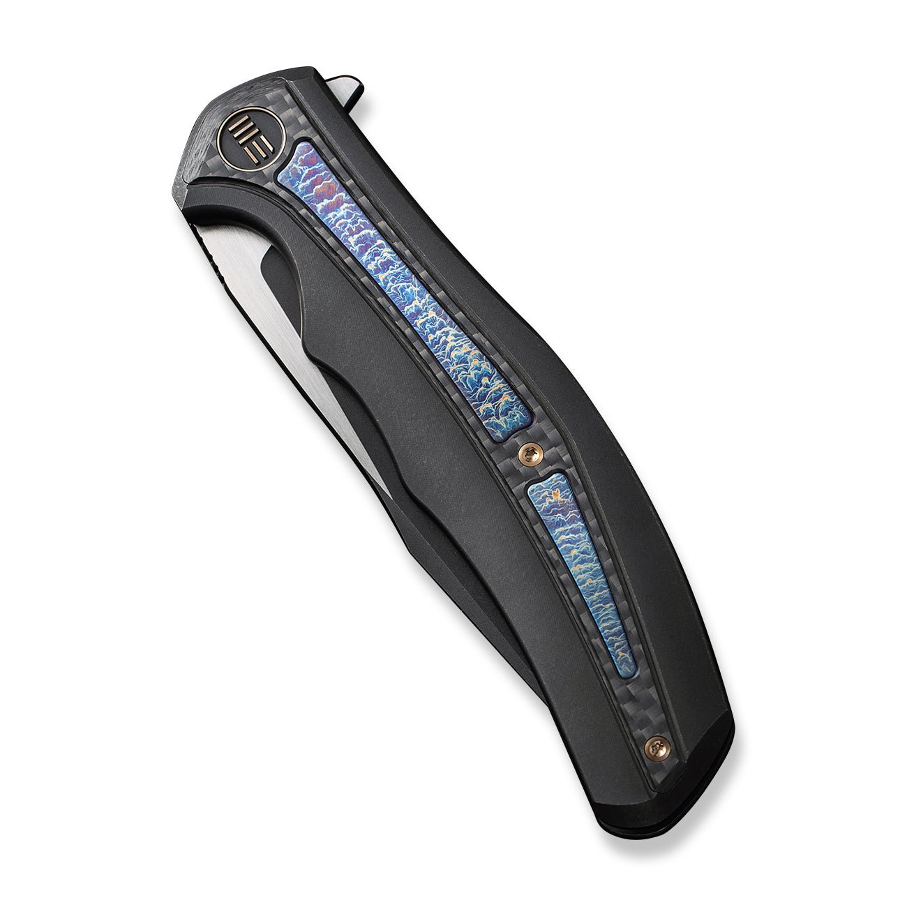 WEKNIFE Zonda Flipper Knife Titanium & Carbon Fiber Handle CPM 20CV ...