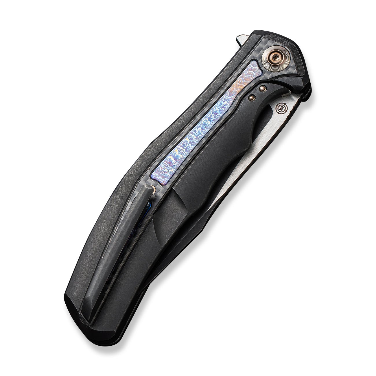 WEKNIFE Zonda Flipper Knife Titanium & Carbon Fiber Handle CPM 20CV ...